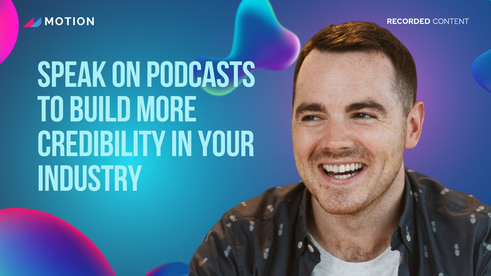 Speak on podcasts to build more credibility in your industry with Mark ...